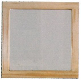 ImportWorld Dřevěné zrcadlo Ralph v64 x š64 cm (Barva dřeva: Ořech)