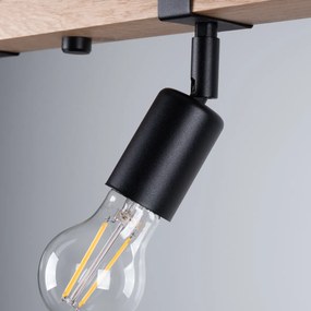 Sollux Lighting Stropní svítidlo ZUCA 4 černé
