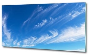 Wallmuralia Fotoobraz na skle Modré nebe 100x50