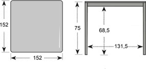 Doppler PRATO PARIS LIKA-TEX® šedá, 8+1