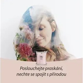 WoodWick Rose Blush svíčka loď