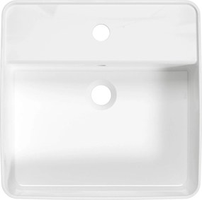 Deante Keramické washbasin, countertop, s tap shelf