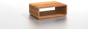 Noční stolek Caruso z masivního dřeva Ořech