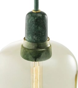 Normann Copenhagen Závěsná lampa Amp Small, gold/green 502117