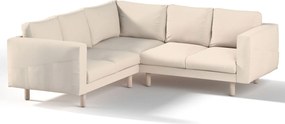Potah na pohovku IKEA Norsborg rohová 4-místná barva béžová látka pletený vzor