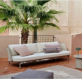 Béžová/taupe čalouněná zahradní pohovka Sedalis – Kave Home