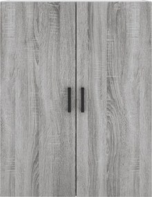 Skříň highboard šedá sonoma 69,5 x 34 x 180 cm kompozitní dřevo 3195849