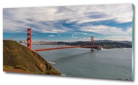 Wallmuralia Moderní foto obraz na stěnu Most San Francisco 100x50