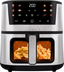 TESLA AirCook Q60 XXL Pro - multifunkční digitální horkovzdušná fritéza