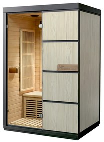 Infrasauna DeLuxe 2222 Carbon BT