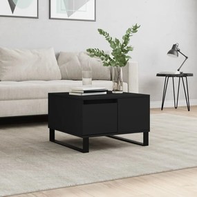 vidaXL Konferenční stolek 55 x 55 x 36,5 cm kompozitní dřevo [830767] Barva: Černá