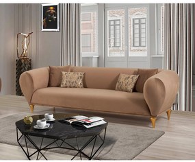 Hanah Home Třímístná pohovka MEBLON hnědá 867UNQ1550