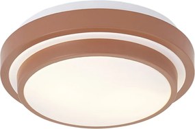 Moderní stropní svítidlo Sienna s bílou barvou 34 cm IP44 - Walden