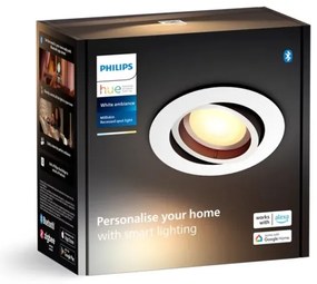 Philips - LED Stmívatelné podhledové svítidlo Hue MILLISKIN 1xGU10/4,2W/230V
