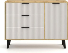 Komoda Borg Duo 1d3s dub artisan / kašmír