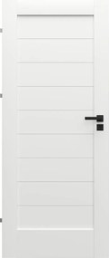 Porta doors Interiérové dveře rámové, 80 L, 80 × 197 cm, fólie, levé, bílé, plné
