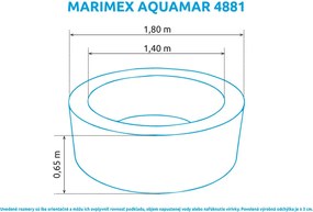 Marimex | Vířivý bazén Marimex AQUAMAR 4881 | 11400286