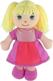 TEDDIES Panenka Culinka hadrová s blond vlásky / Textilní / 32 cm / od