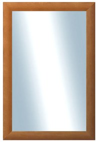 DANTIK - Zarámované zrcadlo - rozměr s rámem cca 40x60 cm z lišty LEDVINKA světle hnědá (1440)