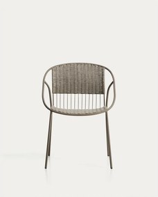Taupe zahradní židle Atrani – Kave Home