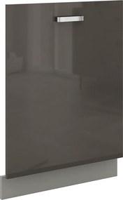 Kuchyňská linka GREY gr | 180 cm | UNI dvířka | světle šedá/tmavě šedá lesk
