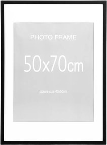 Černé rámečky v sadě 5 ks 50x70 cm Marbella – House Nordic