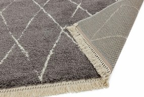 Šedý  koberec Lever Grey Diamond Rozměry: 200x290 cm