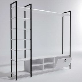 Kalune design Obývací stěna MAT bílá 285LCV1138