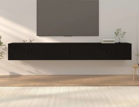 vidaXL Nástěnné TV skříňky 3 ks 100 x 34,5 x 40 cm [3188378] Barva: kouřový dub