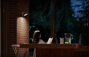 Philips Mimosa 7W šedá / LED venkovní nástěnné svítidlo / 680LM / 4000