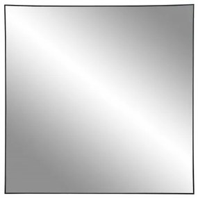 Nástěnné zrcadlo JERSEY čtvercové 60x60 cm, černý rám House Nordic 4001410