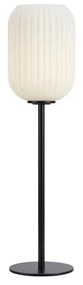 Černá stolní lampa Markslöjd Cava, výška 55 cm