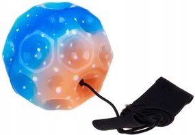Míček na gumičce s úchytem na suchý zip / Hračka / Pěna / O 6 cm / 5 b