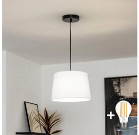 Brilagi - LED Lustr na lanku CERIA 1xE27/40W/230V pr. 30 cm bílá
