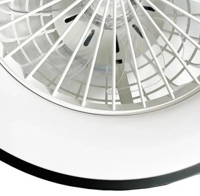 LED Stropní svítidlo s ventilátorem OPAL LED/48W/230V + dálkové ovládání
