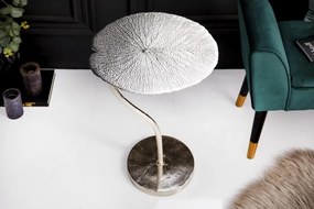 Odkládací stolek Leaf 40cm stříbrná/ 41283