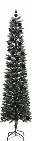 Umělý vánoční stromeček Zelená 240 cm PVC, plast a ocel 3395965