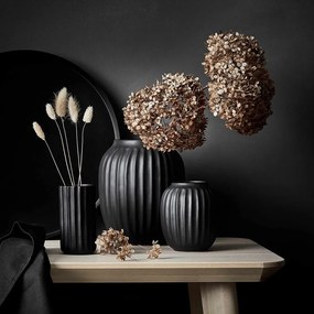 Butlers LIV Keramická váza 20 cm - černá