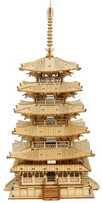 Robotime Rolife 3D Dřevěná Pagoda TGN02 275 ks