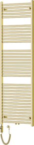 Mexen Hades, elektrické topné těleso 1800 x 600 mm, 900 W, zlatá lesklá, W104-1800-600-2900-50