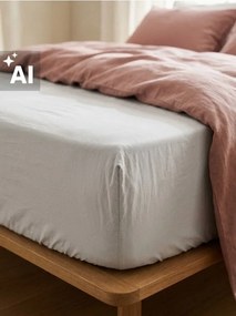 Sinsay - Napínací prostěradlo s gumičkou - šedá