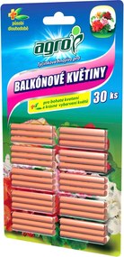 AGRO Tyčinkové hnojivo pro balkónové květiny 30 ks