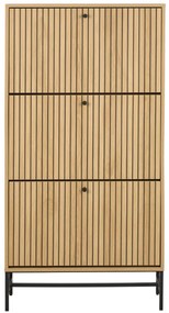Výklopný botník ALBANY 71,6 cm dub přírodní