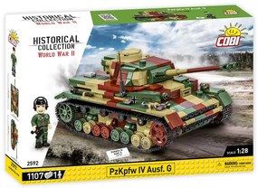 Cobi 2592 německý tank panzerkampfwagen iv ausf g