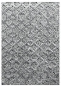 Ayyildiz, Kusový koberec Pisa 4702 Grey, 280x370, šedá, ložnice