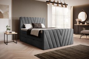 Dvojlůžko boxspring CANDICE - Loco 06 - 160x200cm