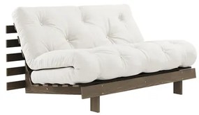 sofa ROOT by Karup - 140*200 cm carob (hnědá) + futon natural 701