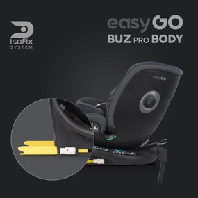 Autosedačka EasyGo Buz Pro Body Granito