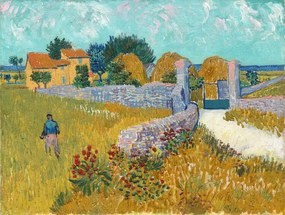 Obrazová reprodukce Farmouse in Provence (1888), Vincent van Gogh