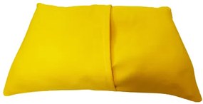 S radostí - vlastní výroba Pohankový polštář žlutý Velikost: 40 x 50 cm